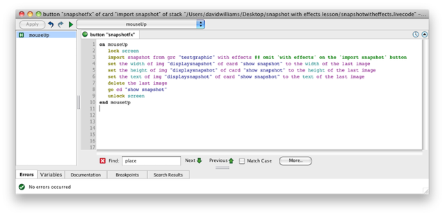 Import Snapshot with Effects | revUp 157